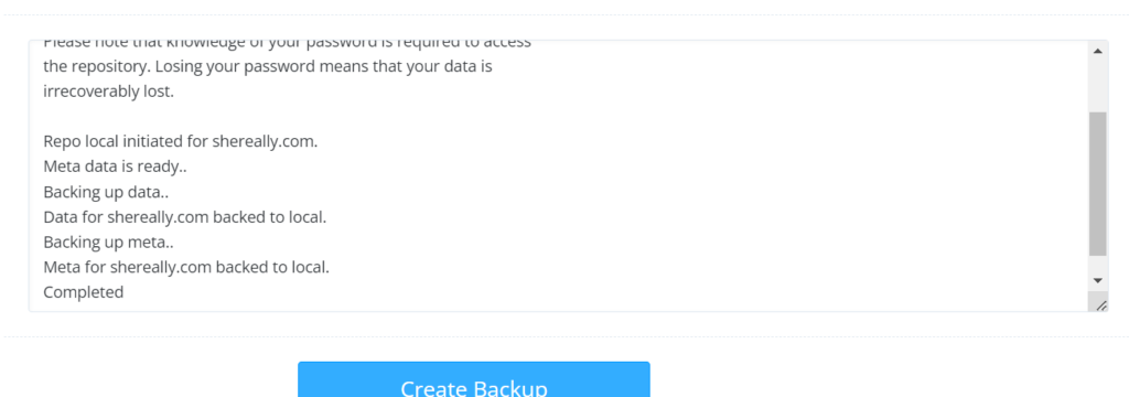 How to Create Local Incremental Backups in CyberPanel - Knowledge Base