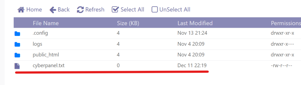 How to Create Local Incremental Backups in CyberPanel - Knowledge Base