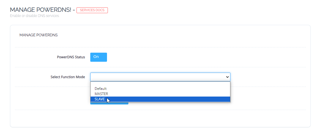 Master/Slave PowerDNS Replication on CyberPanel - Knowledge Base