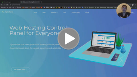 Opensource Web Hosting Control Panel - CyberPanel