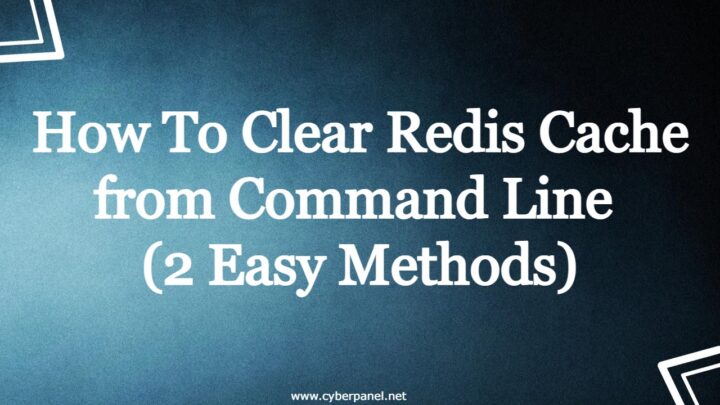 How To Clear Redis Cache from Command Line (2 Easy Methods)