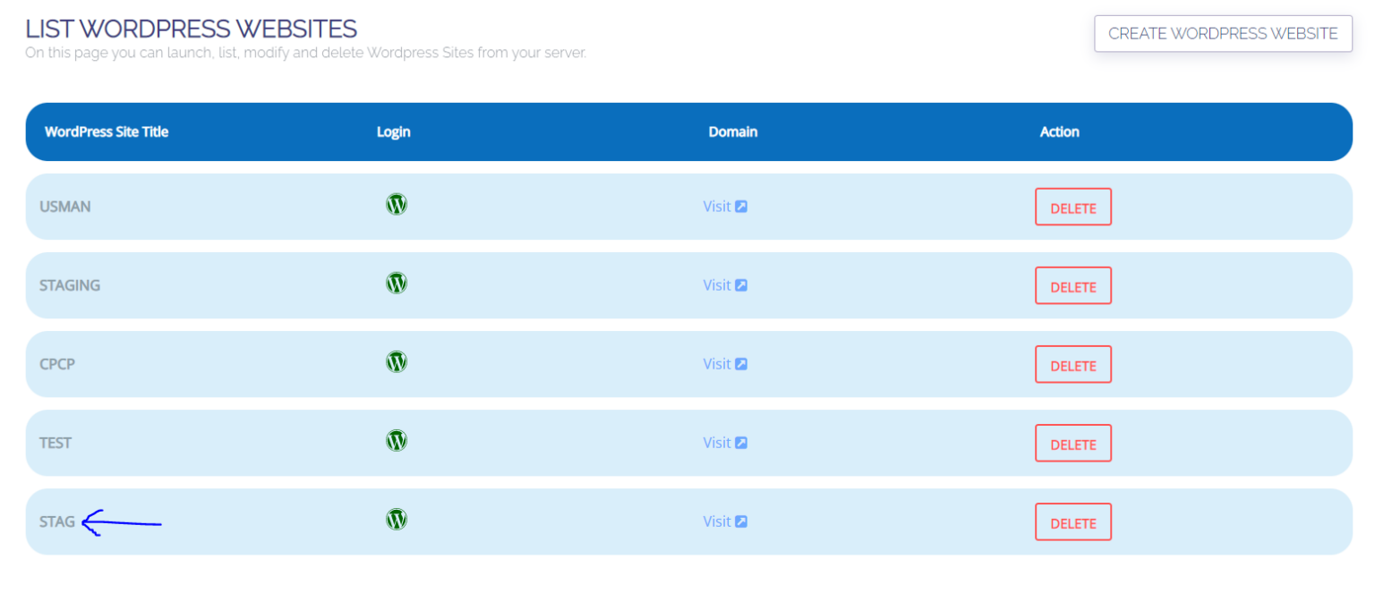How To Easily Setup WordPress Staging Site Using CyberPanel?