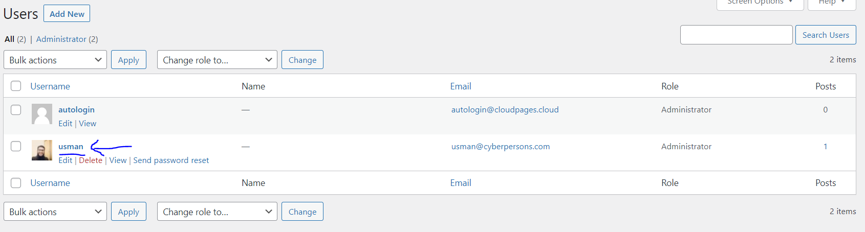 How To Change WordPress User Password from Database?
