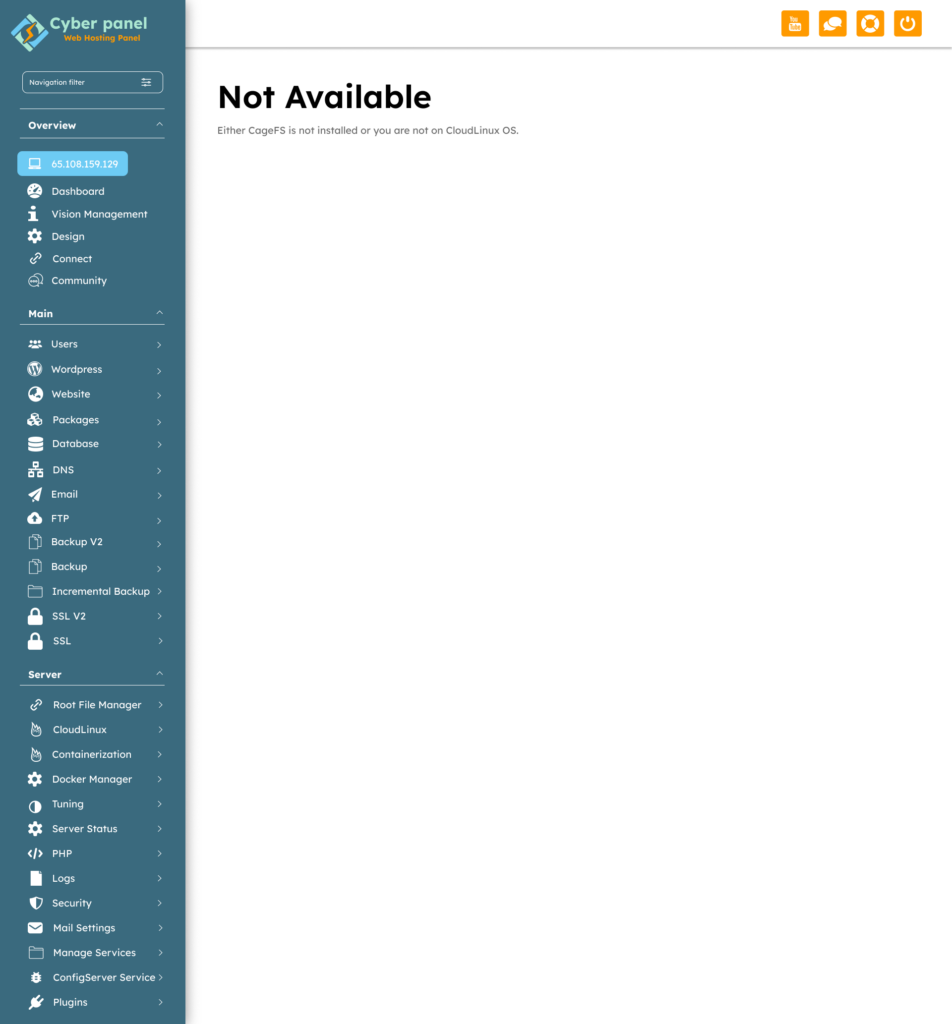 Features - CyberPanel